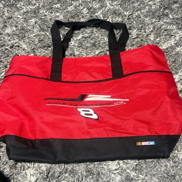 Nascar | Bags | Nascar Dale Earnhardt Jr 8 Red Canvas Tote Bag Travel ...